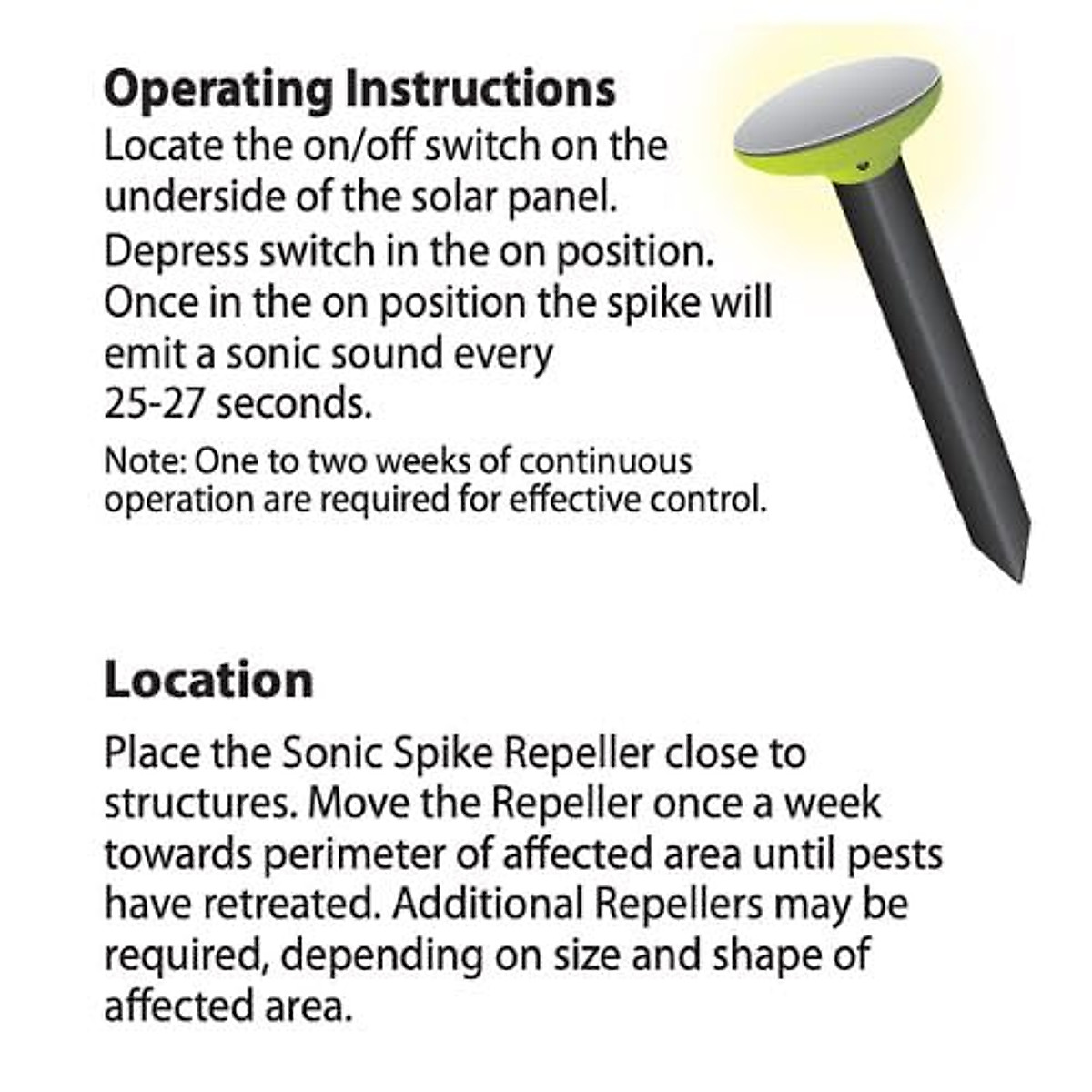 GONZO 5014 Gopher Repeller