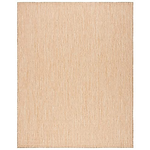 SAFAVIEH Courtyard Collection 6'7' x 9'6' Natural / Cream CY8022 Indoor/ Outdoor Patio Backyard Mudroom Area Rug
