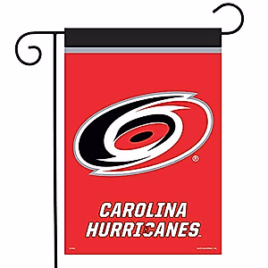 Carolina Hurricanes Garden Flag Hockey Licensed 12.5" x 18"