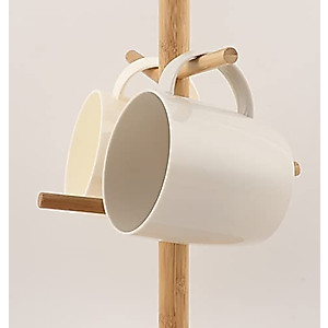 fulong Reusable Plastic Drinking Cup with Handle, BPA Free Microwave & Dishwasher Safe Food Grade PP 13 Ounce Coffee & Milk Mug Set of 5 (Pink)