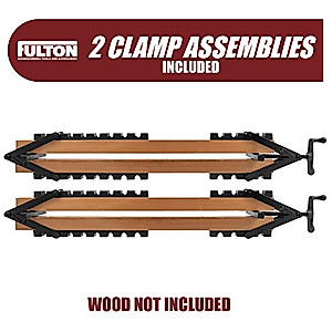 2 Pack of 4 Way Pressure Clamps For Clamping Panels - Using Pressure From All Four Directions. Ideal For Woodworkers and Cabinet and Furniture Makers (2 four way pressure clamps)
