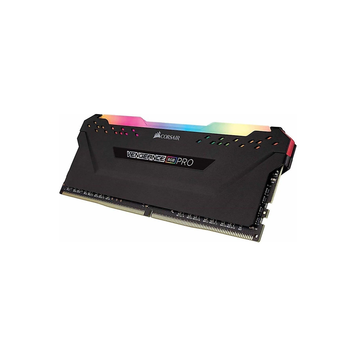 Corsair Vengeance RGB Pro 16GB (2x8GB) DDR4 4000 (PC4-32000) C18 AMD Optimized Memory – Black