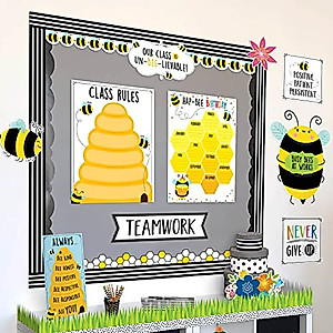 CTP Busy Bees Classroom Essentials 3-Chart Pack for Classroom (Creative Teaching Press 10824)