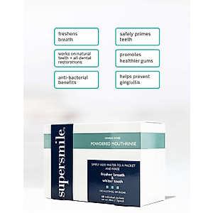 Supersmile Powdered Mouth Rinse, 0.06 oz