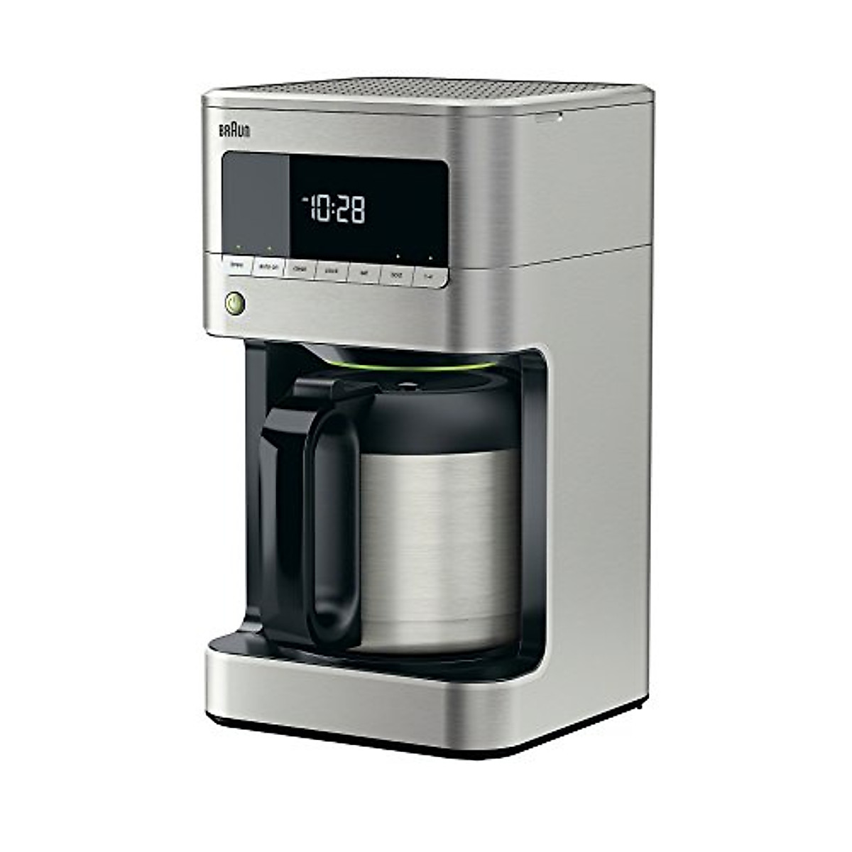 Braun KF7175 BrewSense Drip Coffee Maker with Thermal Carafe, 10 Cup