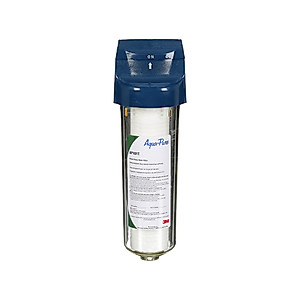 3M Aqua-Pure Whole House Standard Diameter Water Filter Transparent Plastic Housing AP101T, 5530002
