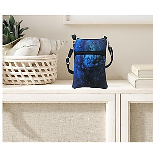 Auony Buffalo Plaid Crossbody Bag,Zipper Shoulder Purse Wristlet Phone Purse Bag