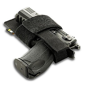 M-Tac Gun Holster for Concealed Carry - CCW Pistol Holster - Concealed Carry Holster for Men and Women with a Fix (Black)