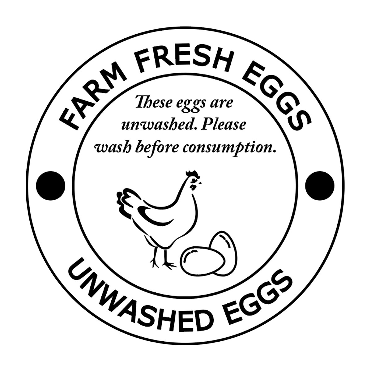 ZANHIX 200 Pcs Farm Fresh Eggs Handling Instructions and 500 Pcs Egg Cartons Labels, 2 x 3.5 Inches Egg Stamps for Fresh Eggs Card, 2 Inch Egg Carton Stickers for Fresh Eggs Sign