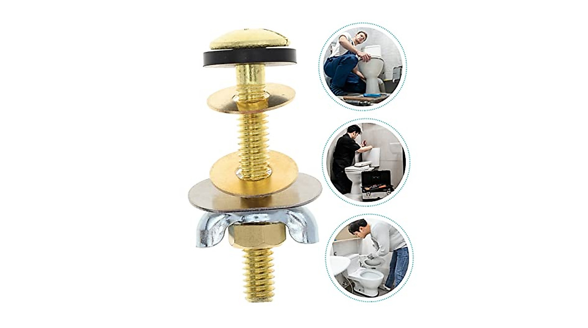 Housoutil Toilet Tank Bolts – Durable & Easy to Install