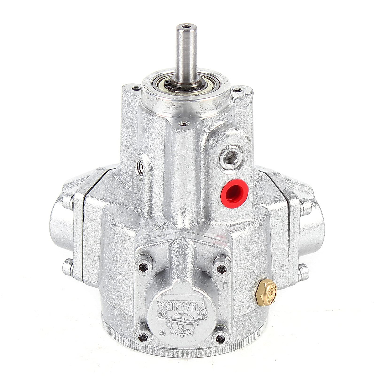 TMH010 Basic Type Piston Air Motor Mixer Air Drive Pneumatic Radial Piston 0.1HP 1100RPM 0.6Mpa Large Torque and high Efficiency