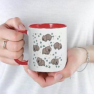 CafePress Wombat Mugs Ceramic Coffee Mug, Tea Cup 11 oz