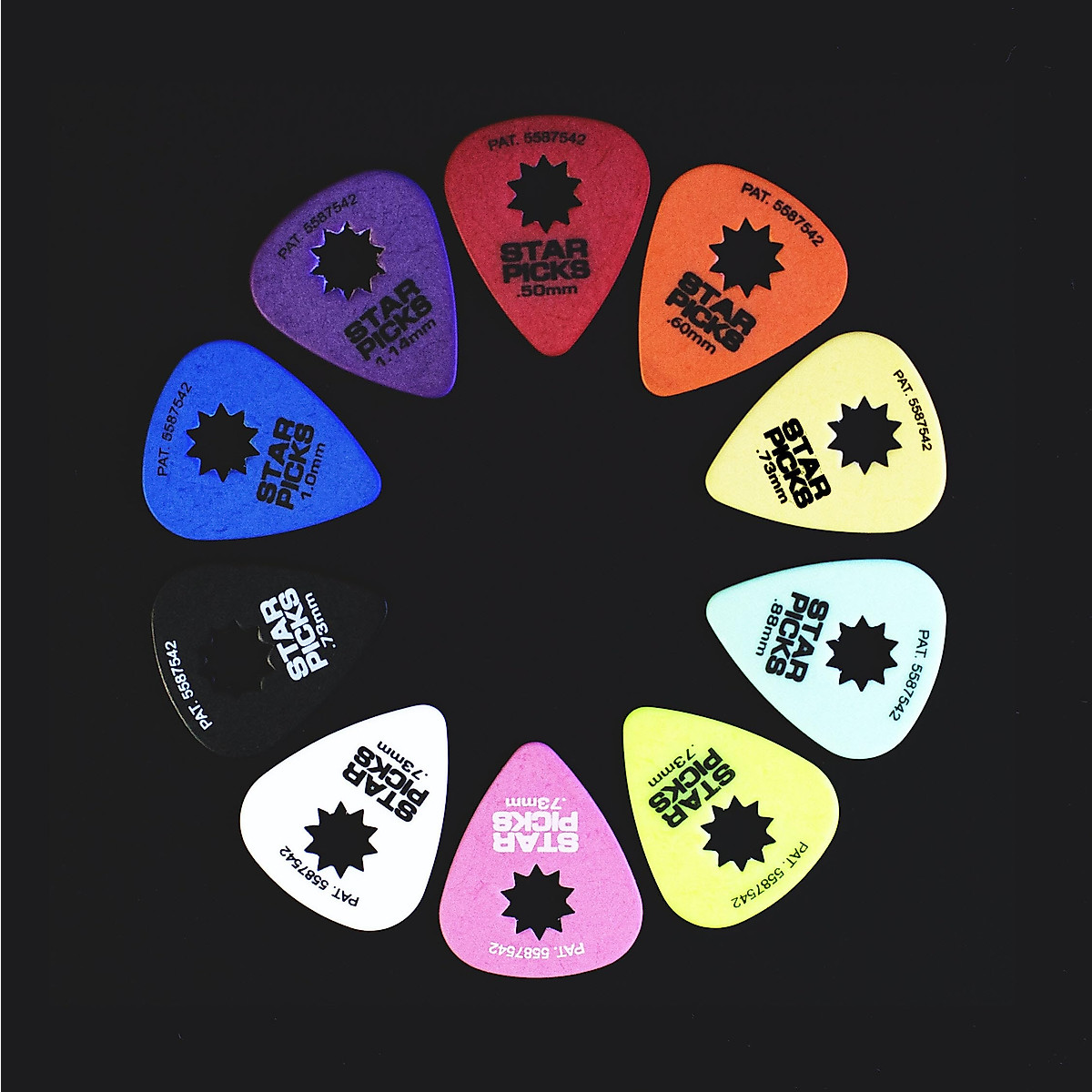 Cleartone Star Picks 72 Piece Variety Pack