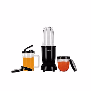 Linsar High Speed Blender (Matte Black) with additional Blender Cups, Amazing Shape Bullet Blenders For Making Smoothies, Mini Blender, Smoothie Maker for Gym, Work or Home