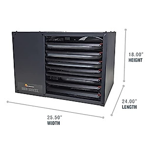 Mr. Heater F260560 Big Maxx MHU80NG Natural Gas Unit Heater,Black