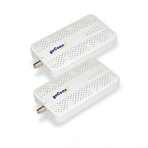 goCoax MoCA 2.5 Adapter with 2.5GbE Ethernet Port. MoCA 2.5. 1x 2.5GbE Port. Provide 2.5Gbps Bandwidth with existing coaxial Cables. White(2-Pack, MA2500D)