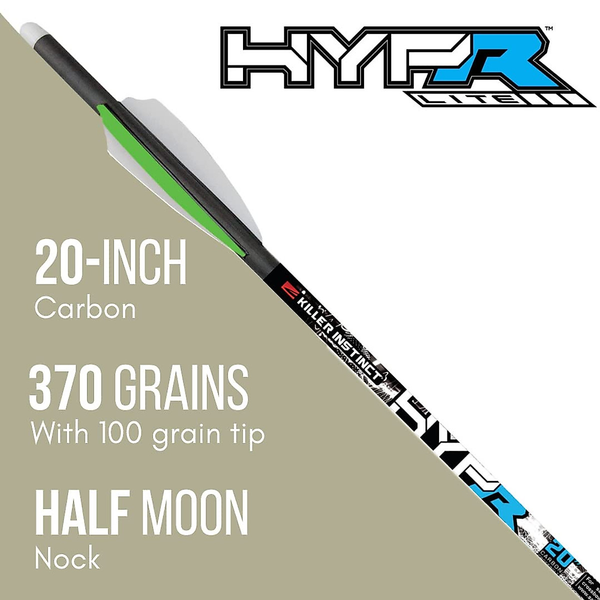 Killer Instinct Boss 405 FPS Crossbow Package with Backpack Case and Broadheads Bundle (3 Items)