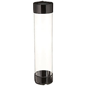 Viewtainer Slit Top Storage Container 2.75"X12", Black