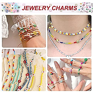 QUEFE 14400pcs 72 Colors, 3mm Glass Seed Beads for Bracelet Making Kit, Small Beads for Jewelry Making with Letter Beads for Crafts Gifts