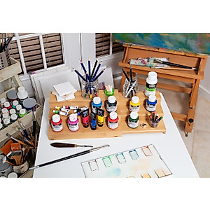 Lipper International 8807 Bamboo Wood Expandable 3-Tier Step Shelf Kitchen Organizer, 12" x 7-7/8" x 4-1/4"