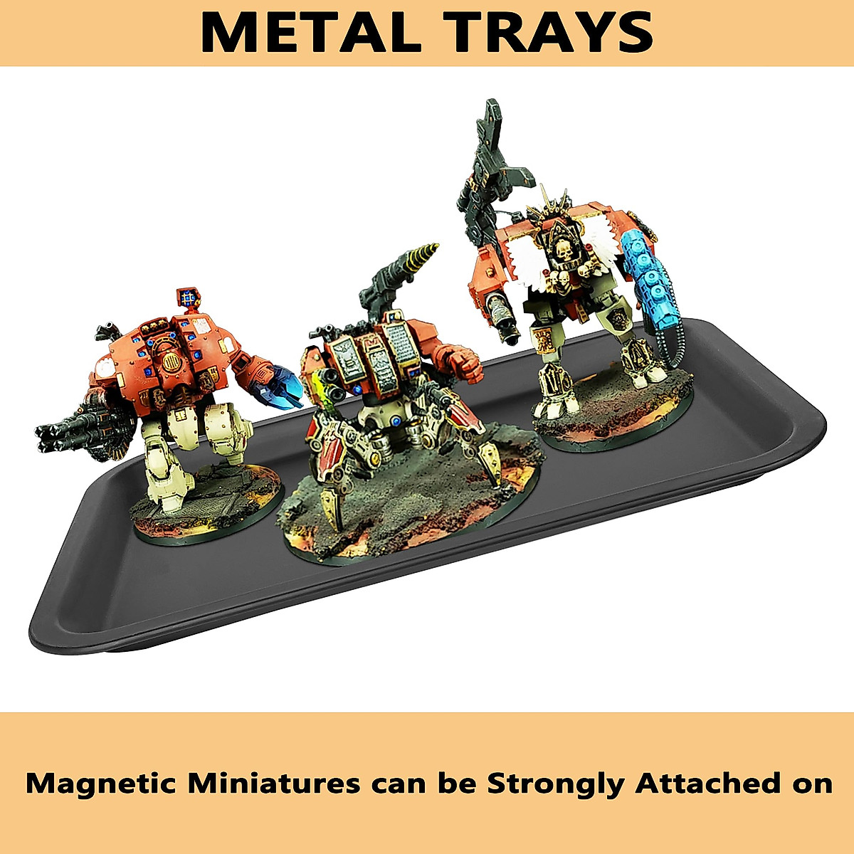 Montex Miniature Display Case Wood Miniature Carrying Case Minifigure Display Case (Black)