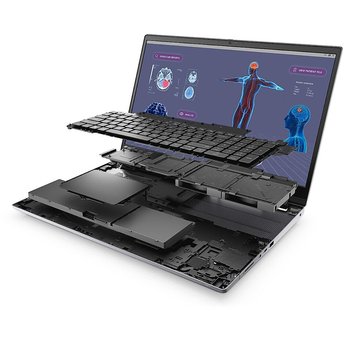 Dell Precision 7770 Mobile Workstation - 17.3" FHD AG Display Display - Intel Core i9-12950HX 16-Core (12th Gen) - 1TB+512GB SSD - 128GB RAM - NV RTX A3000 (12GB GDDR6) - 5 YRS Warranty - Win11P
