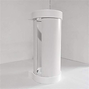 Bin Liner Bag Dispenser Holder for Rubbish Trash Can Wheelie Pedal Bin Garbage Waste Refuse Sack Caddy Compostable White