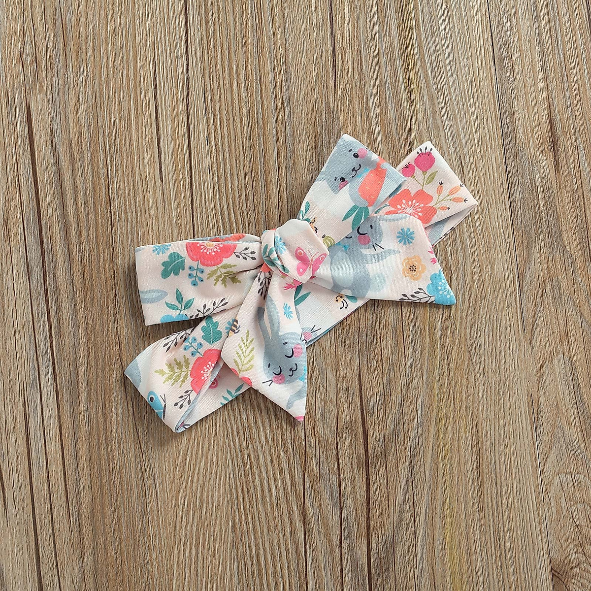 Kids Baby Girls Easter Outfits Carrot Print Ruffle Short Sleeve T-Shirt Tops with Flared Pants 2Pc Clothes Set (1#Light Orange, 4-5T)