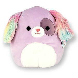 SQUISHMALLOW KellyToys - 8 Inch (20cm) - Barb The Purple Dog - Super Soft Plush Toy Animal Pillow Pal Buddy Stuffed Animal Birthday Gift