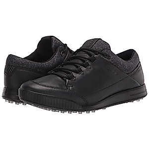 ECCO Men's Street Retro Hydromax Golf Shoe, Black, 10-10.5