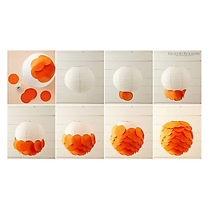 Flexicore Packaging | Orange Tangerine Gift Wrap Tissue Paper | Size: 15"x20" | Count:100 Sheets