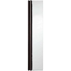 Signature Hardware 412581 Bernstein 20" W x 26-1/8" H Surface or Recess Mounted Aluminum Framed Single Door Medicine Cabinet