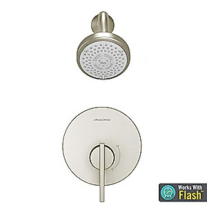 American Standard TU430507.002 Berwick Trim Kit with Water-Saving Shower Head and Cartridge, Polished Chrome