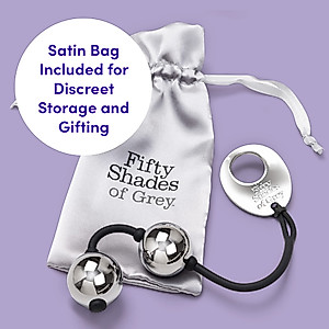 Fifty Shades of Grey Inner Goddess Silver Pleasure Balls - Exercise Kegel Balls for Women - 221g