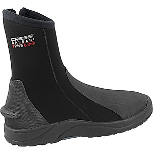 Cressi Standard 6 mm, Black/Black, US Man 10 | US Lady 11