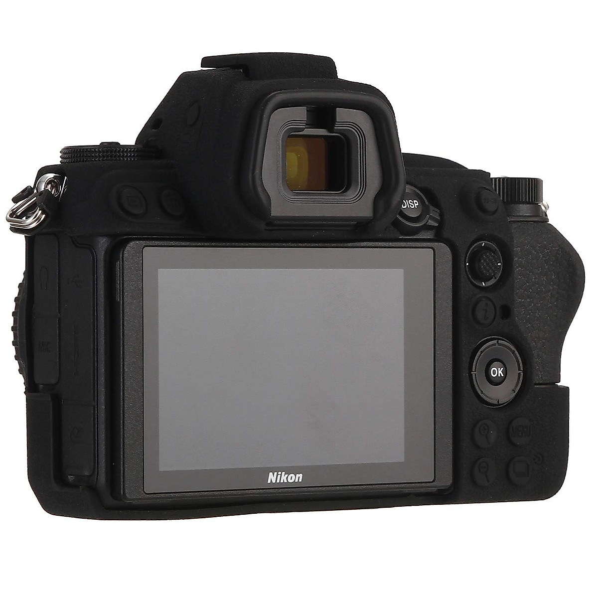 Easy Hood Camera Case Compatible with Nikon Z6 Z7 Z6 II Z7 II Digital Camera, Anti-Scratch Soft Silicone Rubber Housing Case Shell Protective Camera Cover Skin Protector (Black)