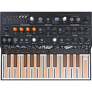 Digital DJ Gear Arturia MicroFreak Hybrid Analog/Digital Synthesizer with Gooseneck Mic