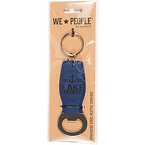 Pavilion - Lake People - Navy Blue Key Chain Bottle Opener