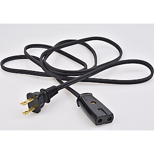 6ft Power Cord for Coffee Maker Suitable for West Bend Coffee Urn 58002 58036 – New Electric Cord 2 Pin - Coffee Pot Electric Cord Replacement Part Crockpot Wire