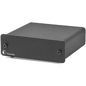 Pro-Ject Audio - Phono Box DC - MM/MC Phono preamp with line Output (Black)