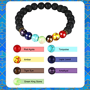 BBTO Tibetan Singing Bowls Set for Healing 3.4 Inch Meditation Sound Bowl with 7 Pcs Chakra Crystal Stones Mallet Cushion Chakra Bracelet Pendant for Yoga Mindfulness Spiritual Healing