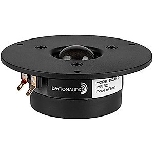 Dayton Audio DC28F-8 1-1/8" Silk Dome Tweeter