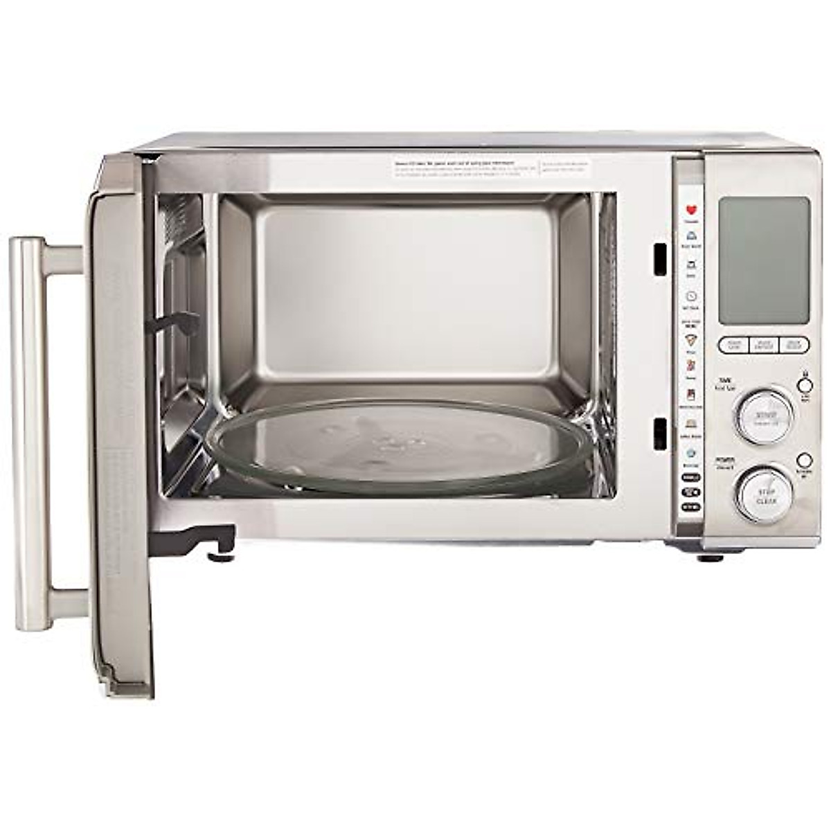 Breville Smooth Wave Microwave, Brushed Stainless Steel, BMO850BSS