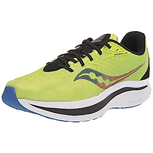 Saucony Endorphin Running Shoe, Acid/Lime, 2 US Unisex Big Kid
