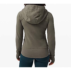 Lululemon Athletica Scuba Hoodie (Army Green, 4)