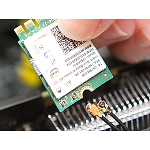 MHF4 IPEX 2.4Ghz 5Ghz 5.8G WLAN Network Adapter PC WiFi Antenna for Intel 7260 8260 8265 9265 9260 9560 AX200 AX Killer M.2 IPEX4 Wi-Fi Wireless WLAN Card Banana Pi 4 M2 Zero Hachintosh