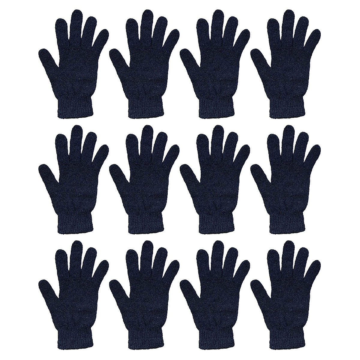 Yacht & Smith Wholesale Beanie and Glove Winter Bulk Kit, Kids Adults Bulk Sets, Homeless Donation Shelters