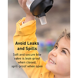 CamelBak eddy+ 14oz Kids Water Bottle with Tritan Renew – Straw Top, Leak-Proof When Closed, Colorblock Butterflies