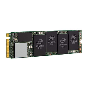 Intel 660p 512GB SSD 3D NAND QLC M.2 2280 PCIe NVMe 3.0 x4 Internal Solid State Drive