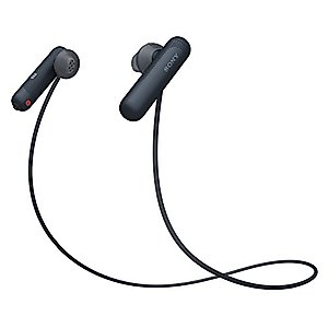 Sony WI-SP500 Wireless in-Ear Sports Headphones, Black (WISP500/B) (Renewed)